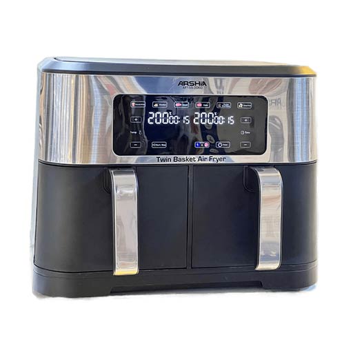 خرید سرخ کن بدون روغن دوقلو عرشیا AF155-3060 با بهترین قیمت | پیمان بابا